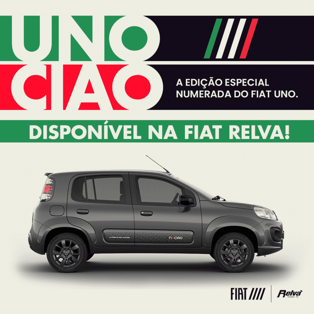 UNO CIAO: A edição especial numerada do Fiat Uno disponível na Relva ...