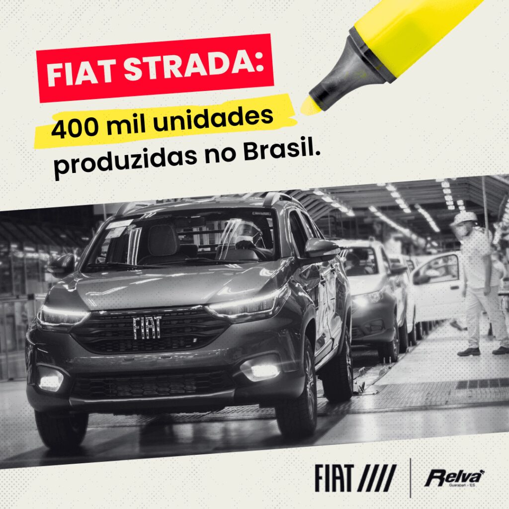Fiat Strada: 400 mil unidades produzidas no Brasil – Grupo Pianna